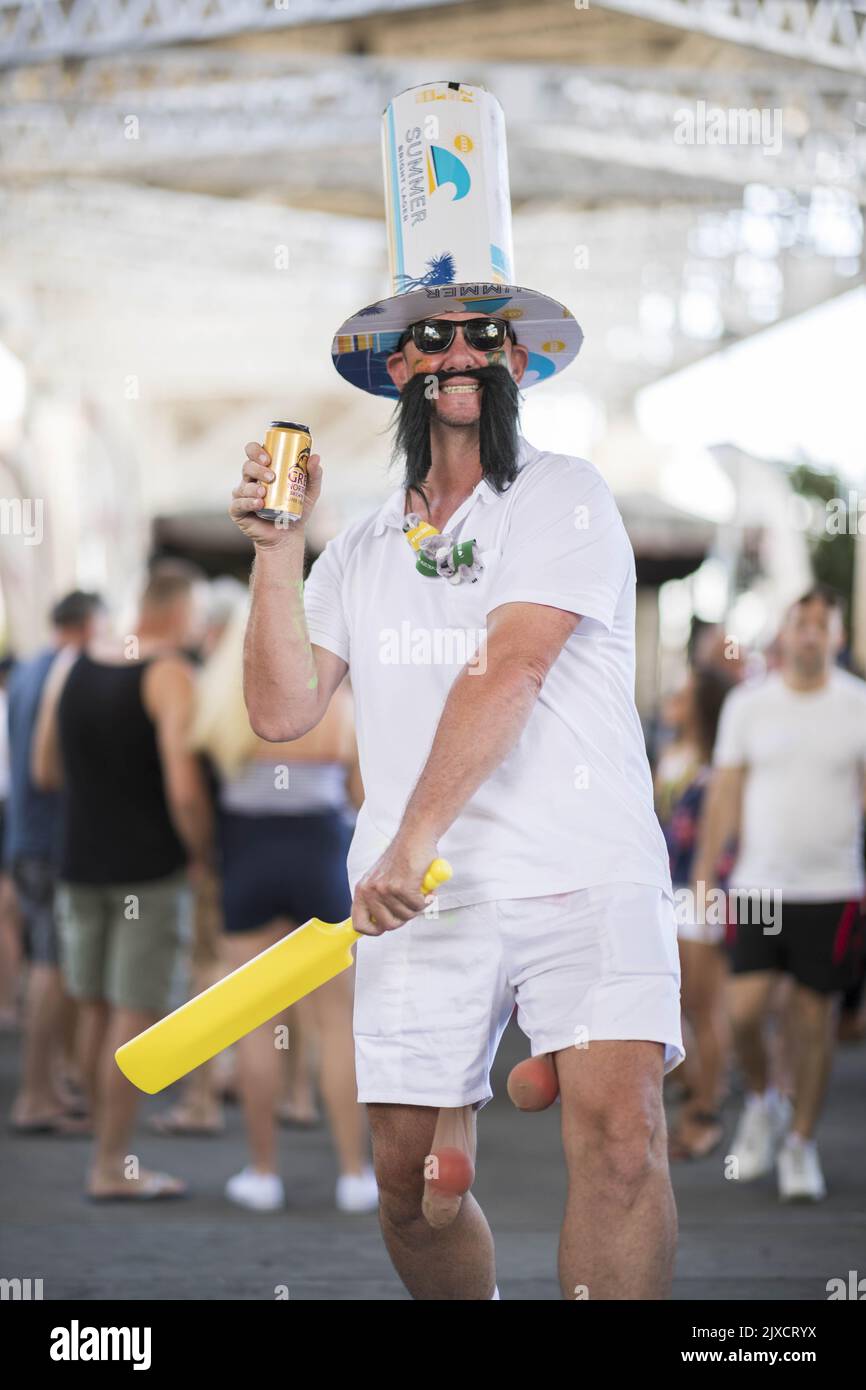 Derick Buerckner poses for a photograph at the annual Australia Day ...