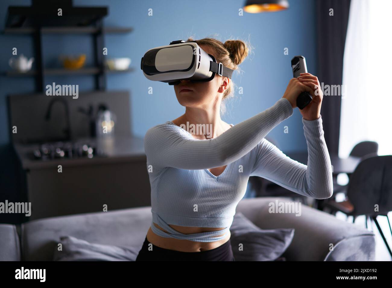 Virtual fight hi-res stock photography and images - Alamy