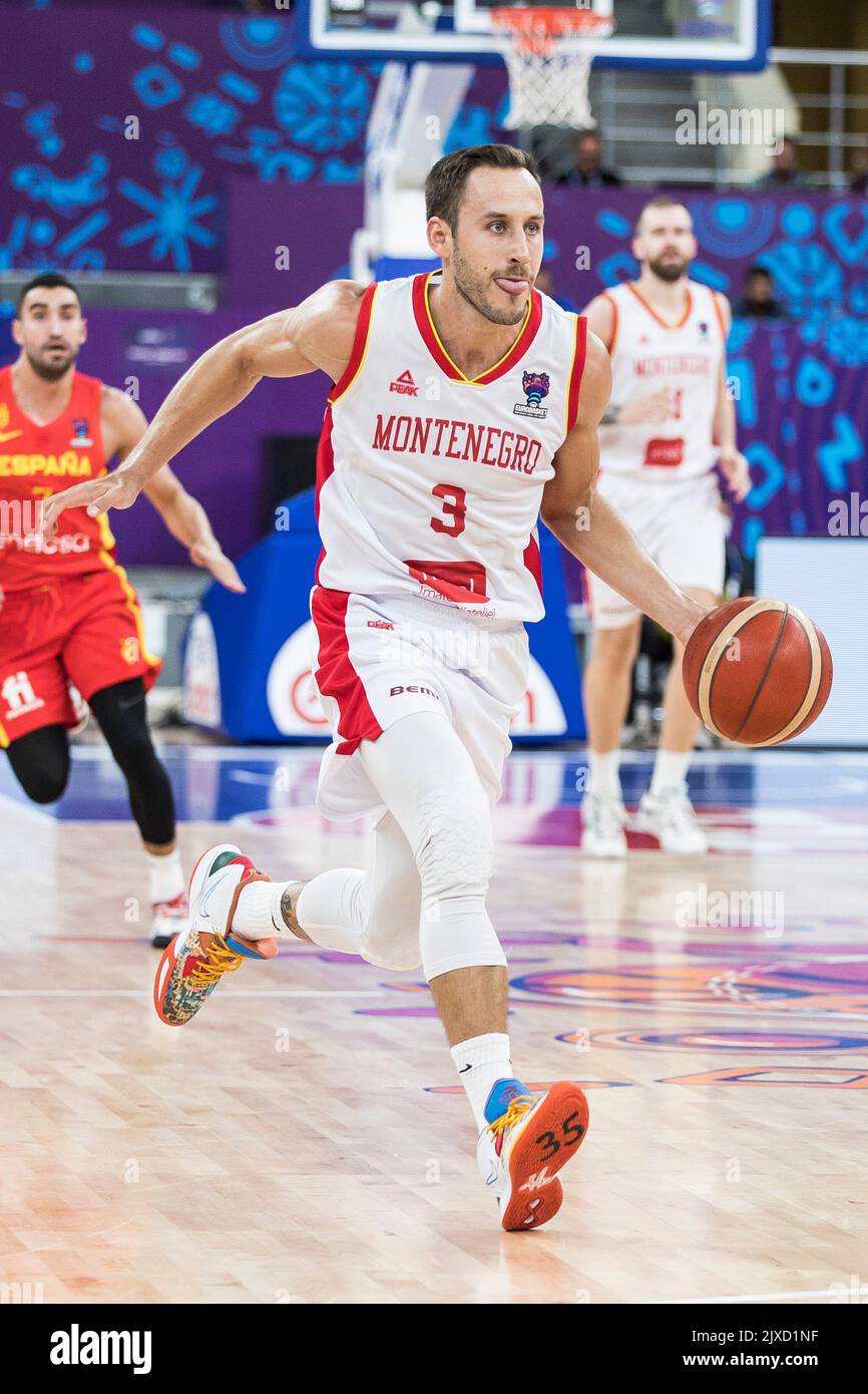 Tbilisi, Georgia, 6th September 2022. Vladimir Mihailovic of Montenegro ...