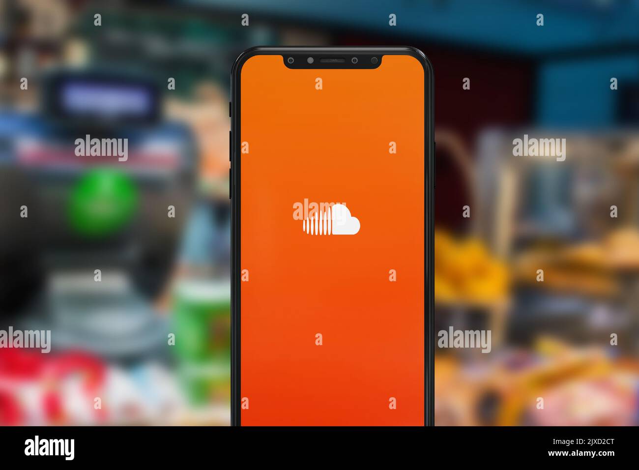 Soundcloud logo hi-res stock photography and images - Alamy