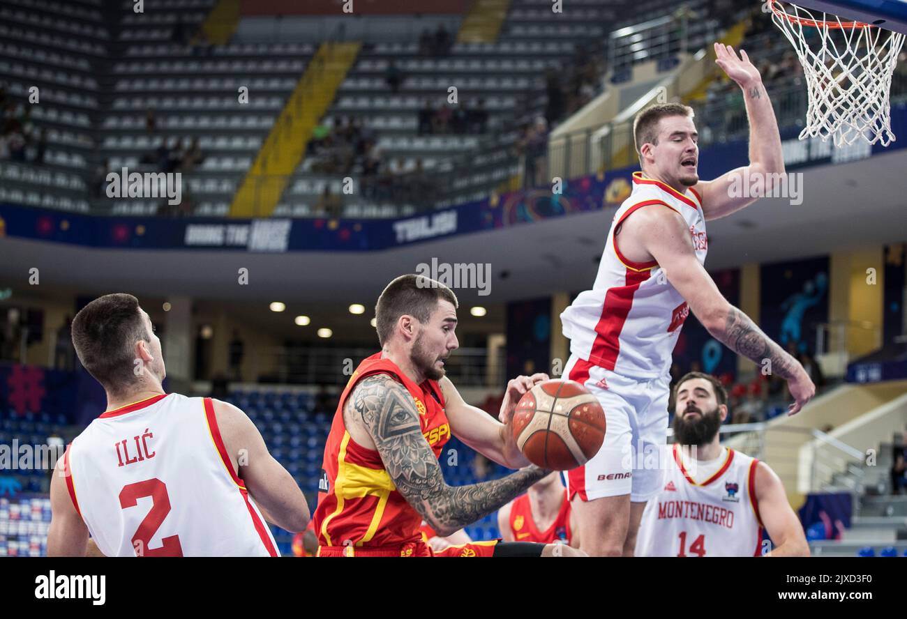 Tbilisi, Georgia, 6th September 2022. Dino Radoncic of Montenegro in ...
