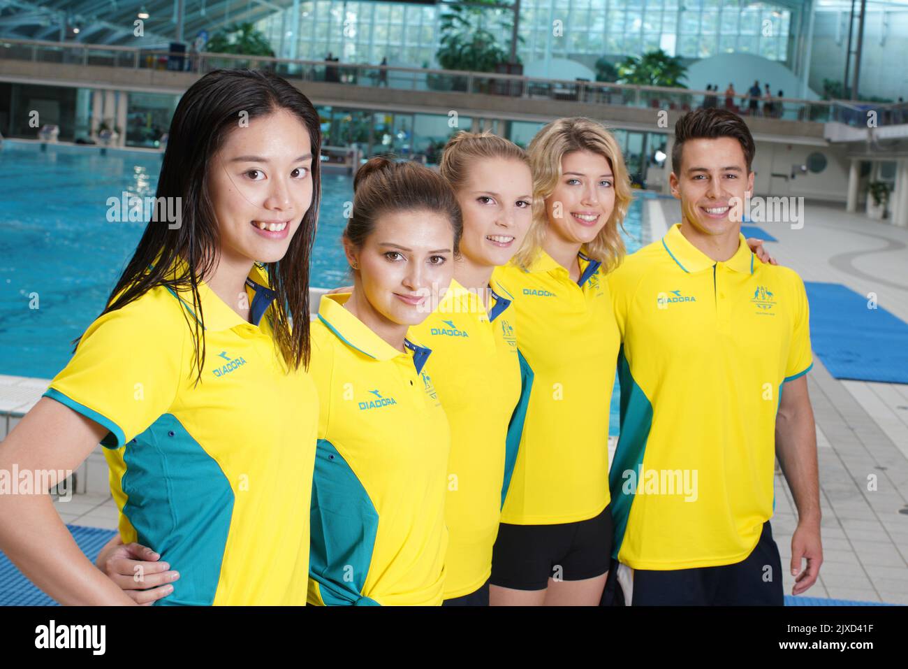 Esther Qin, Melissa Wu,Taneka Kovchenko, Brittany O'Brien and Declan ...