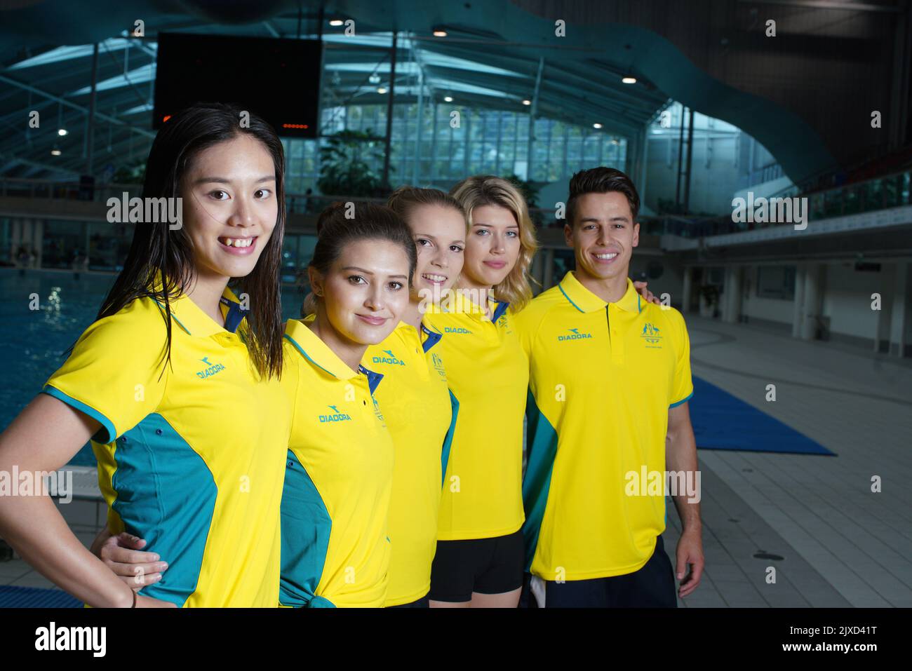 Esther Qin, Melissa Wu, Taneka Kovchenko, Brittany O'Brien and Declan ...