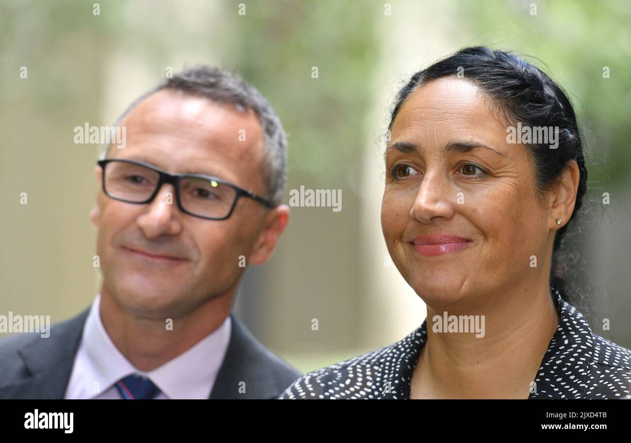 Greens leader Richard Di Natale and Greens candidate for Batman Alex ...