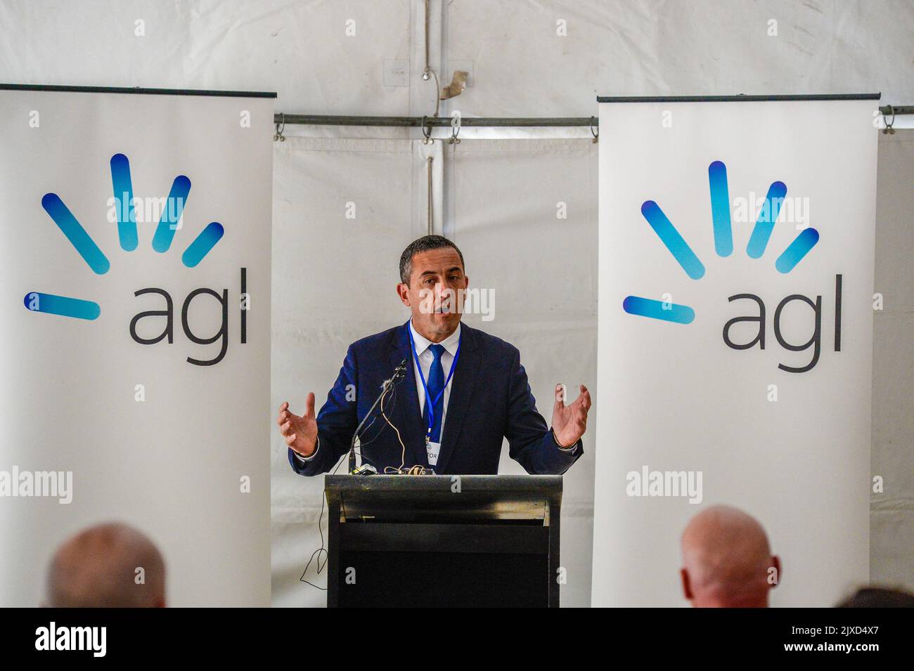 Energy Minister Tom Koutsantonis speaks during a press conference ahead ...