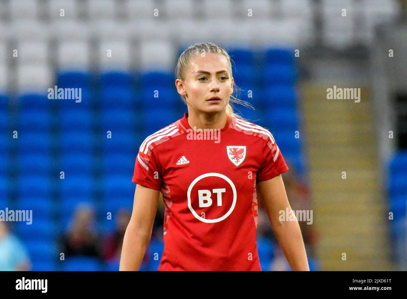 Cardiff, Wales. 6 September 2022. Charlie Estcourt of Wales during the ...