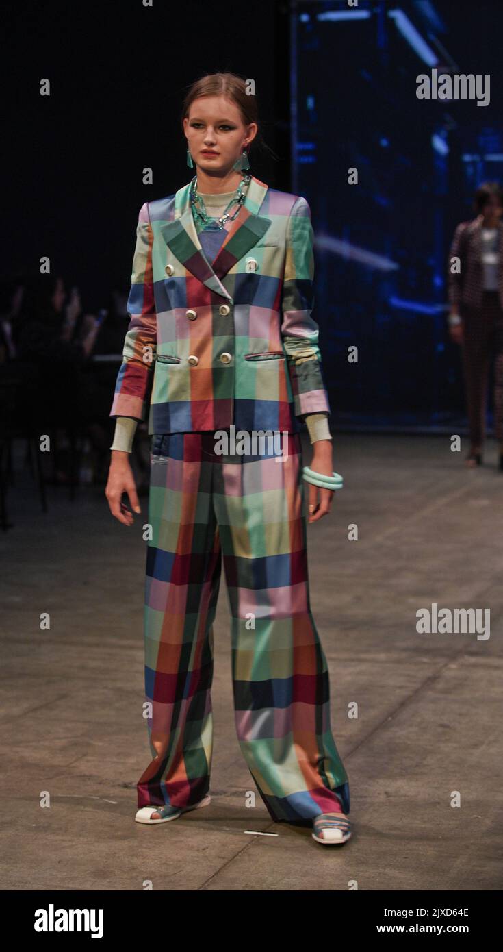 Models rehearse for the 2018 David Jones Autumn Winter collection ...