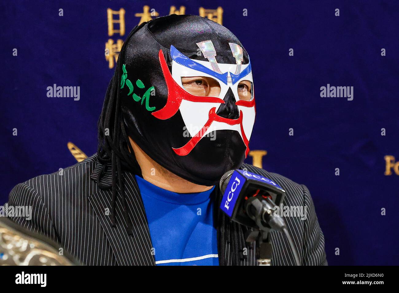 Tokyo, Japan. 07th Sep, 2022. Japanese Pro Wrestler The Great Sasuke ...