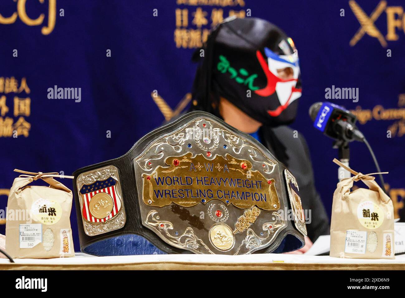 Tokyo, Japan. 07th Sep, 2022. Japanese Pro Wrestler The Great Sasuke ...