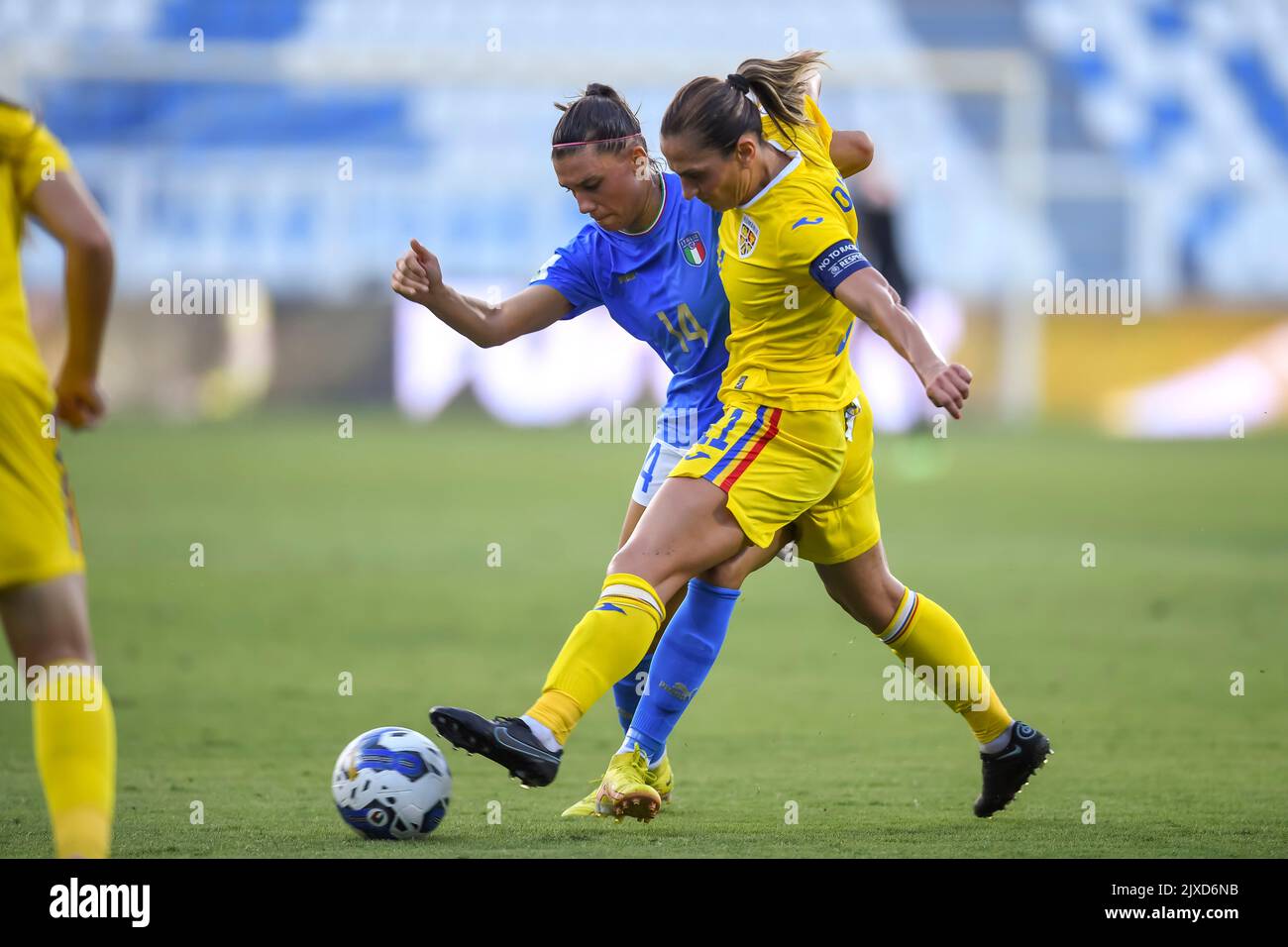 Agnese Bonfantini (Italy)Florentina Olar (Romania) during the Fifa ...