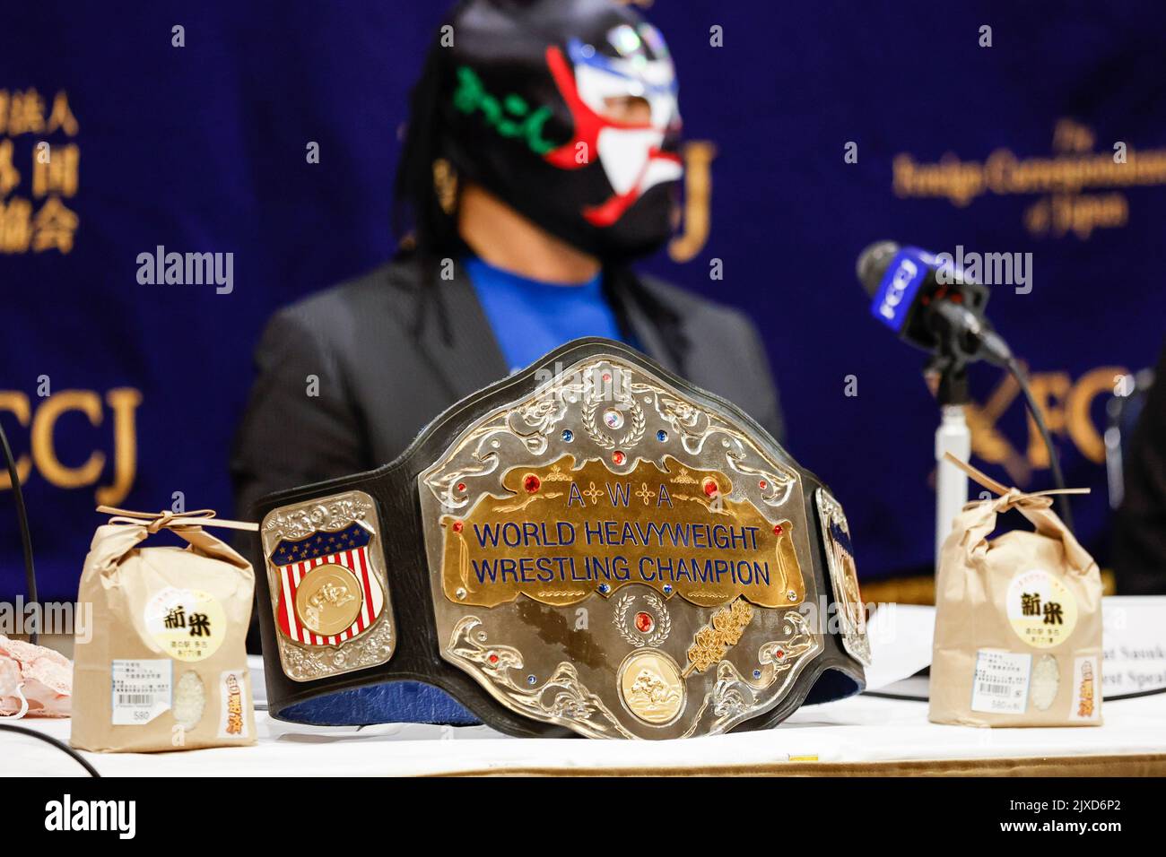 Tokyo, Japan. 07th Sep, 2022. Japanese Pro Wrestler The Great Sasuke ...