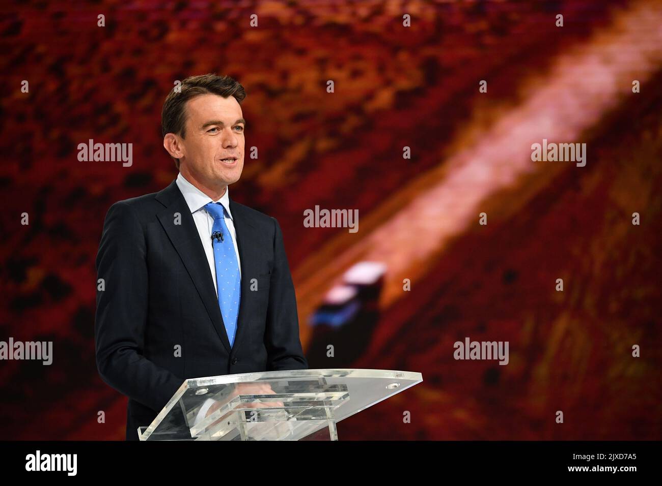 ABC Breakfast host Michael Rowland is seen during the ABC Annual Public ...