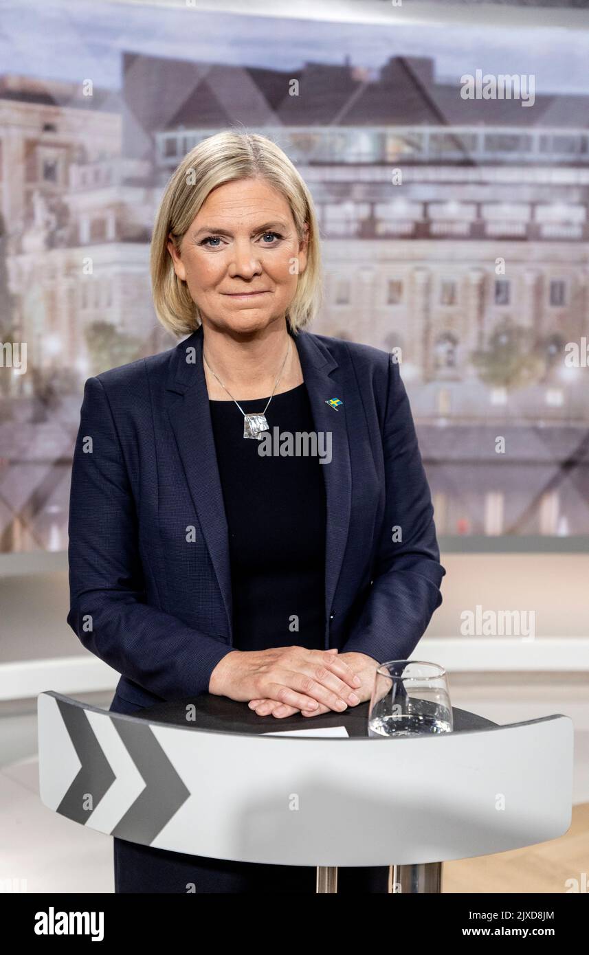 Prime Minister and leader of the Social Democratic party, Magdalena ...