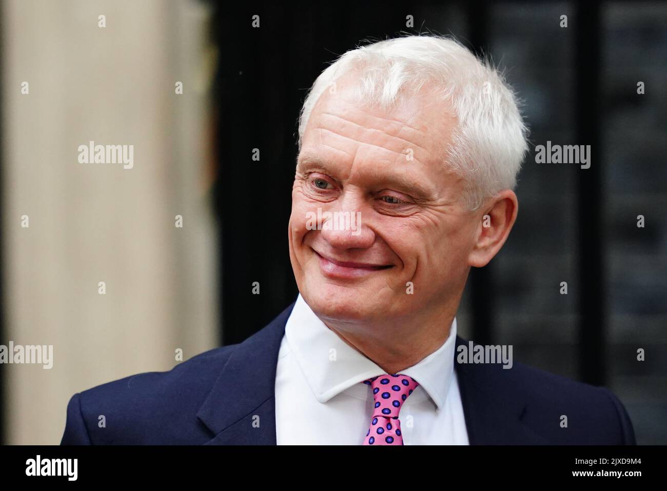 Graham Stuart leaving 10 Downing Street, London, following the first ...