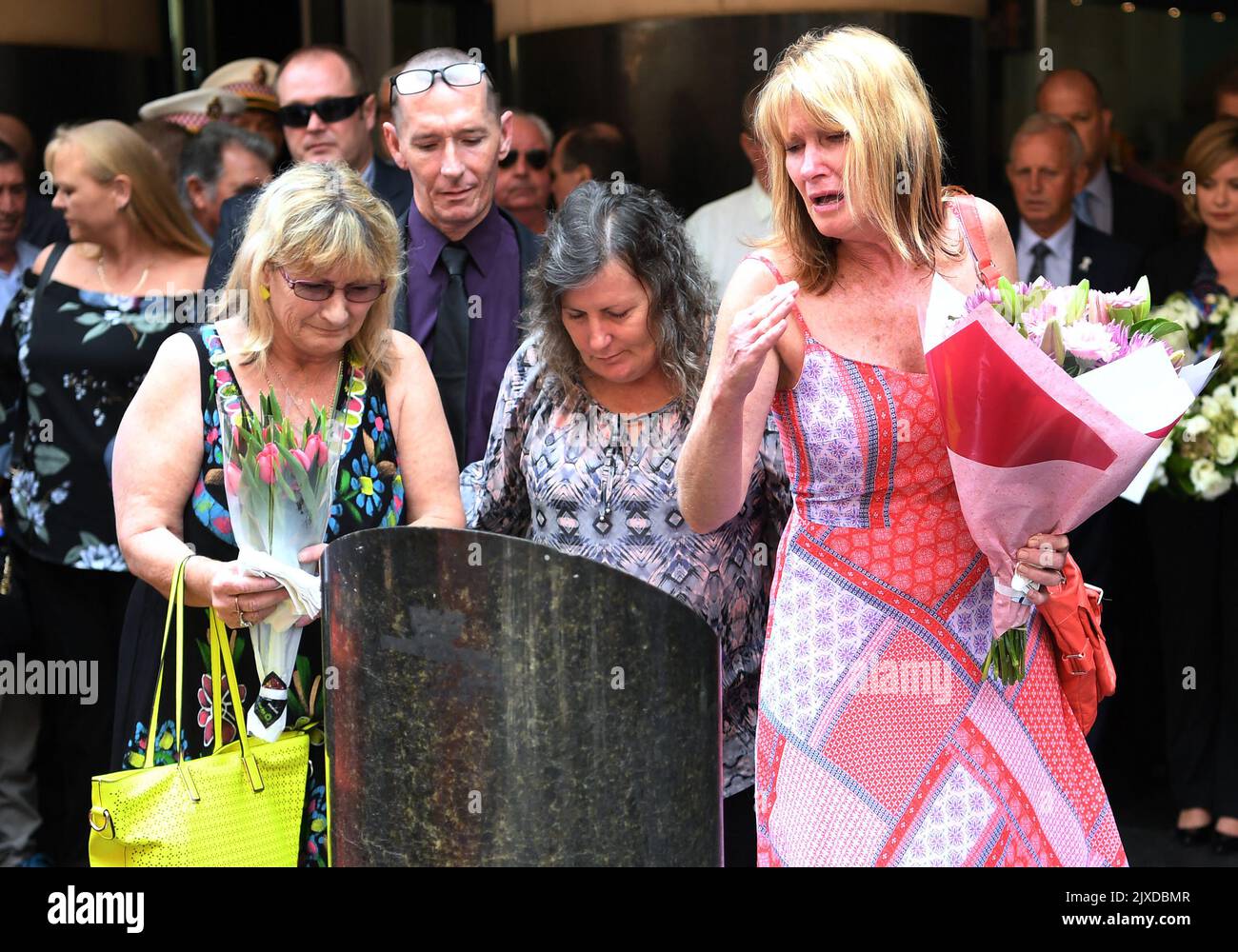 Family members of William Favell, who died in the Hilton Hotel bombing ...