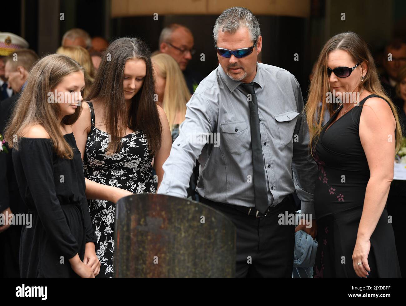 Family of NSW Police Constable Paul Burmistriw who died in the Hilton Hotel bombing in Sydney in ...