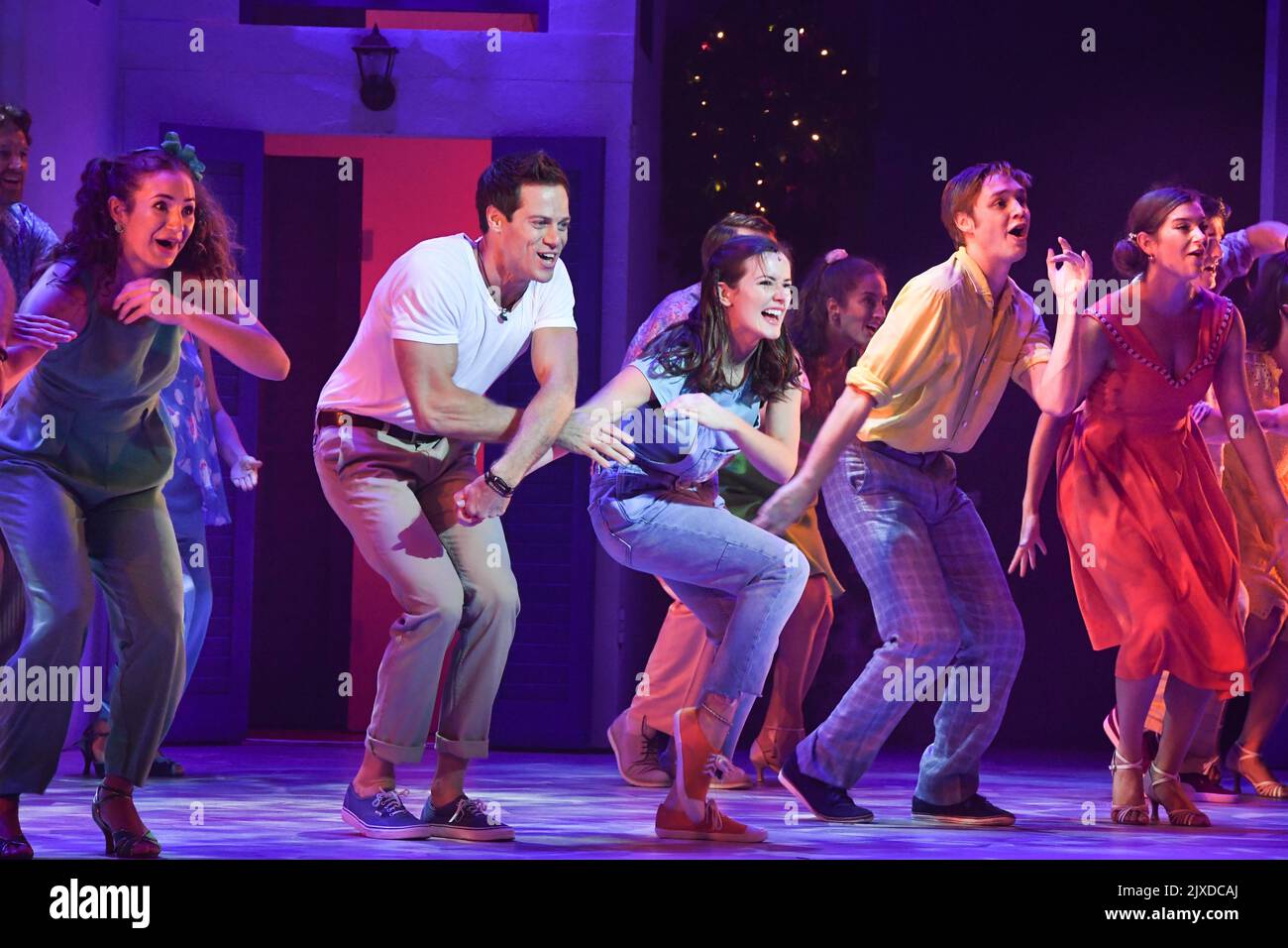 Sarah Morrison playing Sophie and Stephen Mahy playing Sky lead the ...