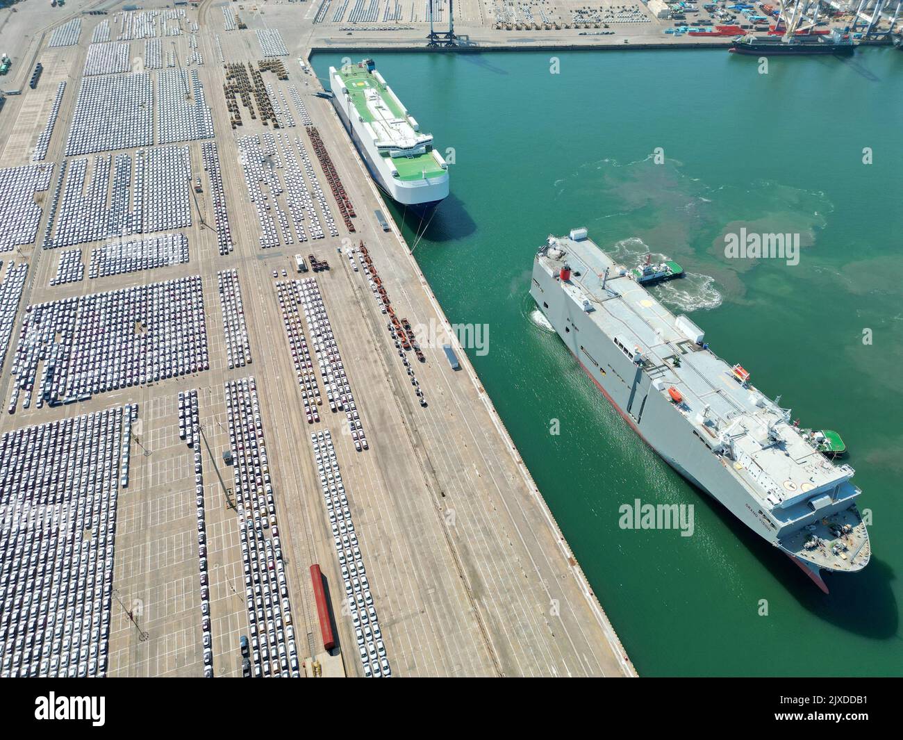 Yantai, Yantai, China. 7th Sep, 2022. On September 7, 2022, car ...