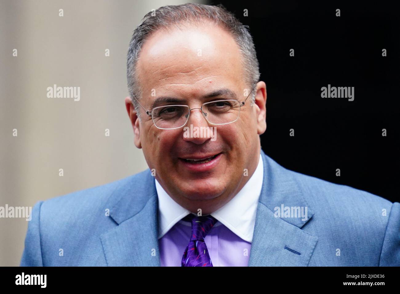 Attorney General Michael Ellis leaving 10 Downing Street, London ...