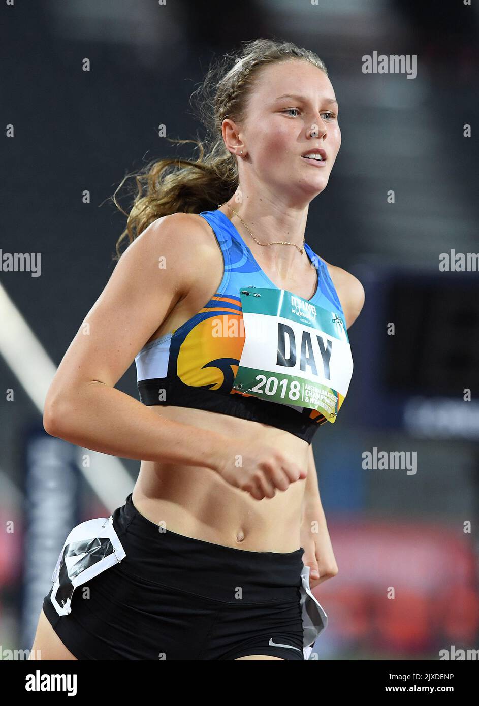 Riley Day of Queensland Riley Day crosses the line to win the Womens ...