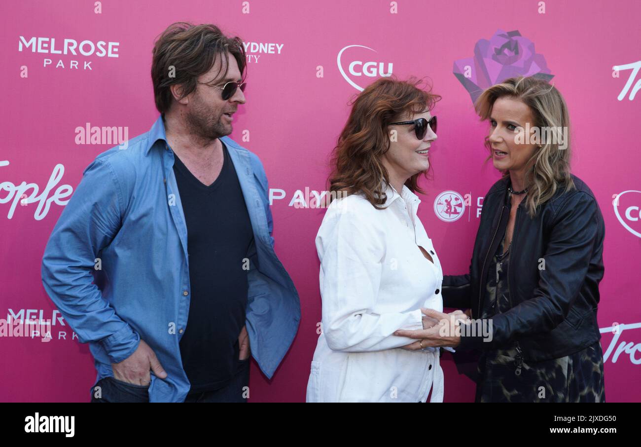 John Polson, Susan Sarandon and Rachel Griffiths are photographed on ...