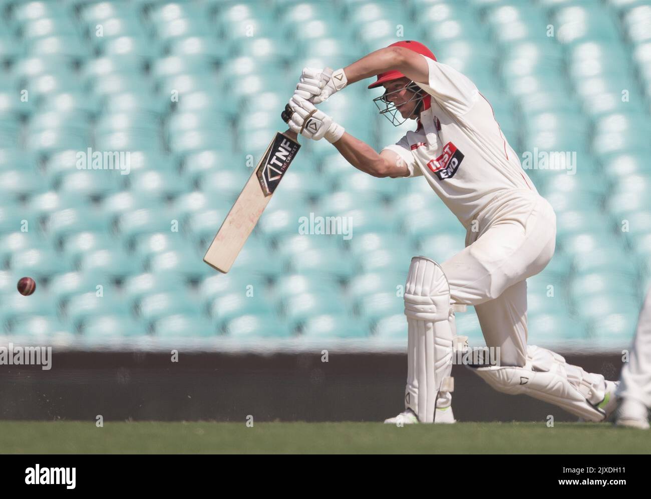 Johnathan Dalton of the Redbacks bats during day 3 of the JLT Sheffield ...