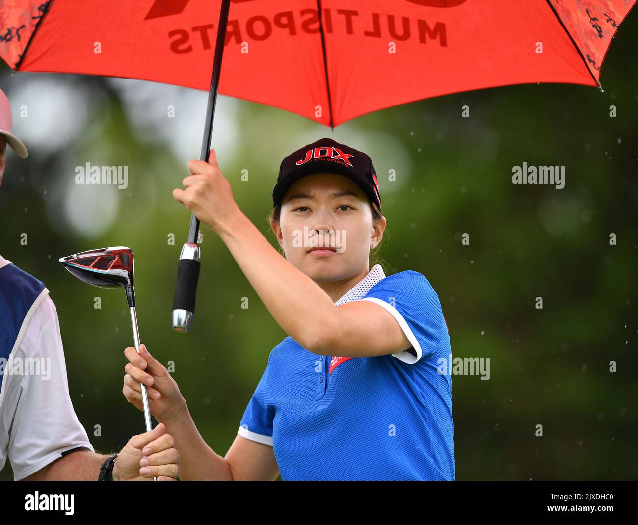 Sun Young Yoo from Korea on the 13th at the Australian Women's Open ...