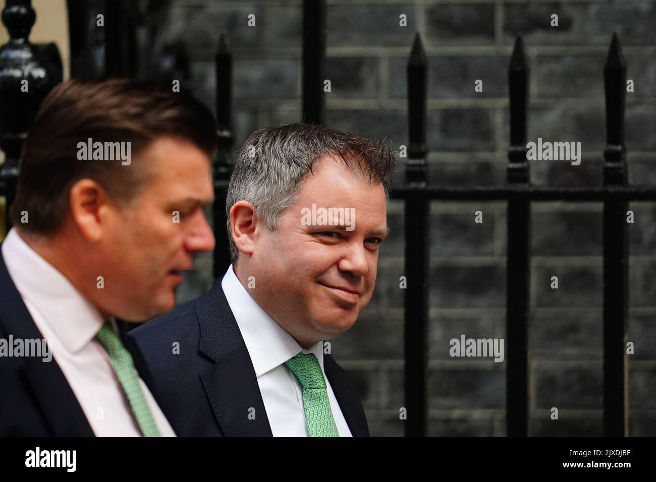 Paymaster General Edward Argar leaving 10 Downing Street, London ...