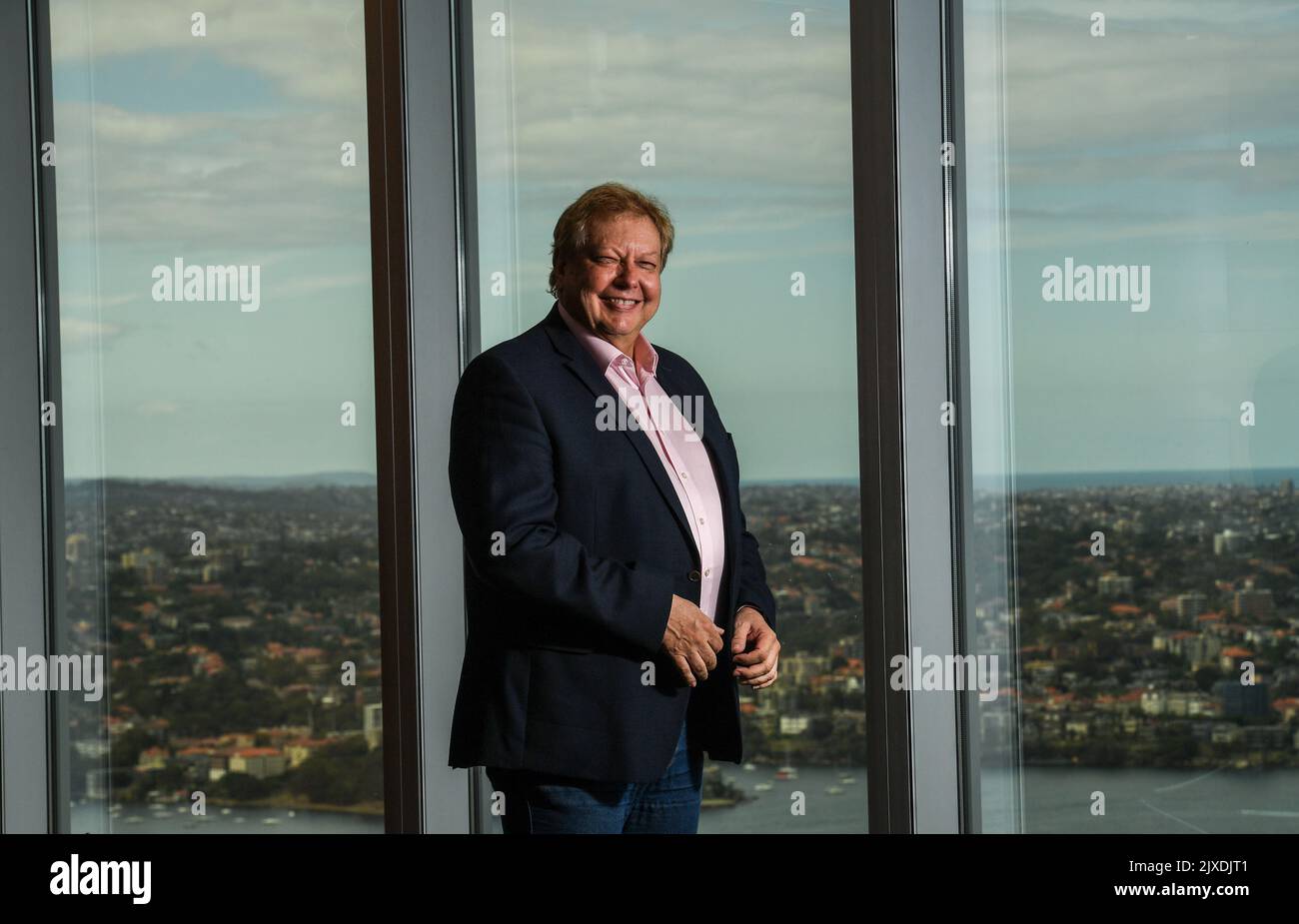 Wisetech Global CEO Richard White poses for a portrait ahead of the ...