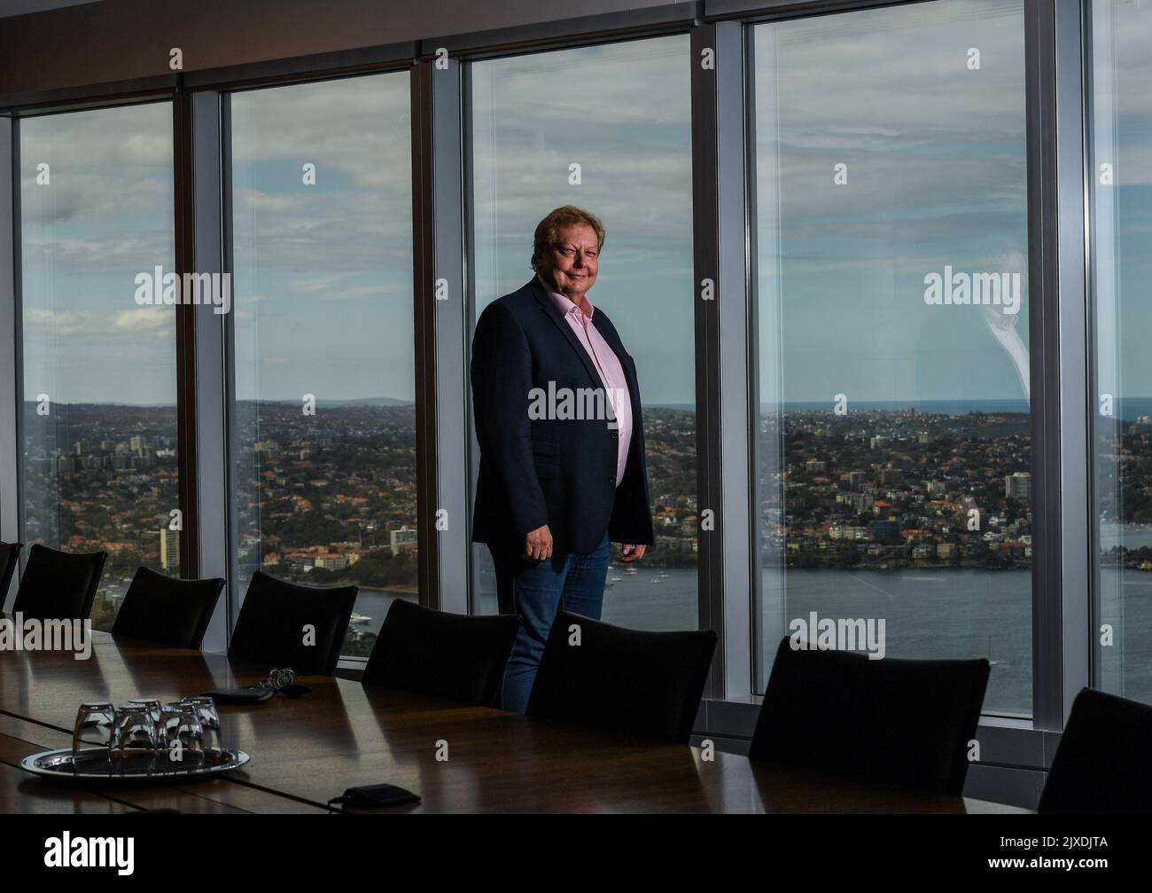 Wisetech Global CEO Richard White poses for a portrait ahead of the ...