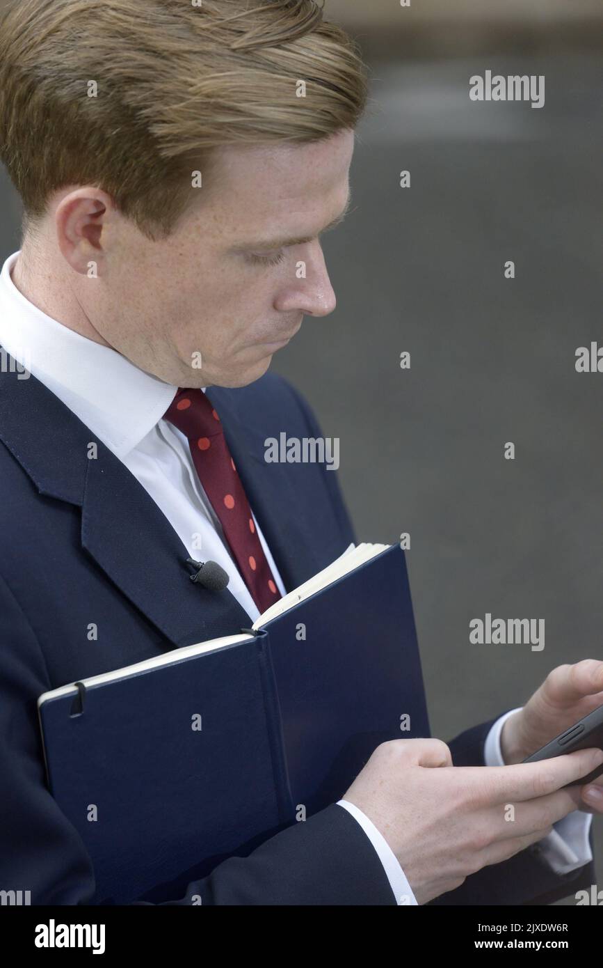 Adam Fleming - chief political correspondent for BBC News - in Downing ...