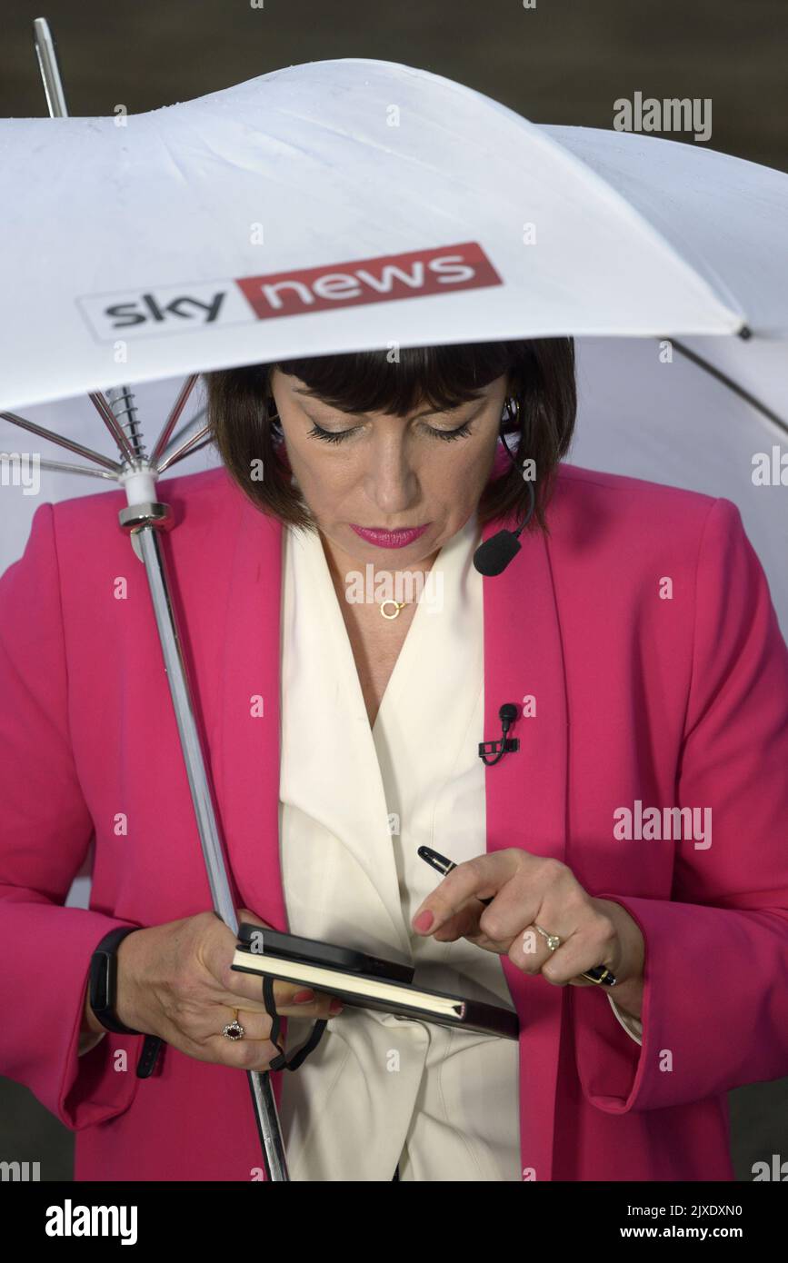 Beth Rigby - Sky News Political Editor - in Downing Street on the day ...