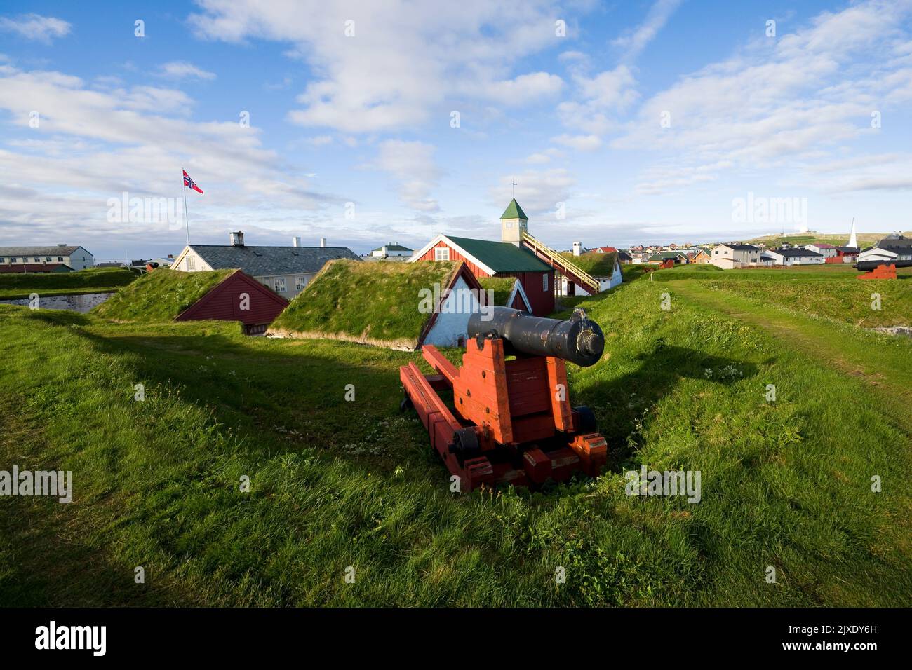 Vardohus Fortress in Vardo, Norway Stock Photo - Alamy