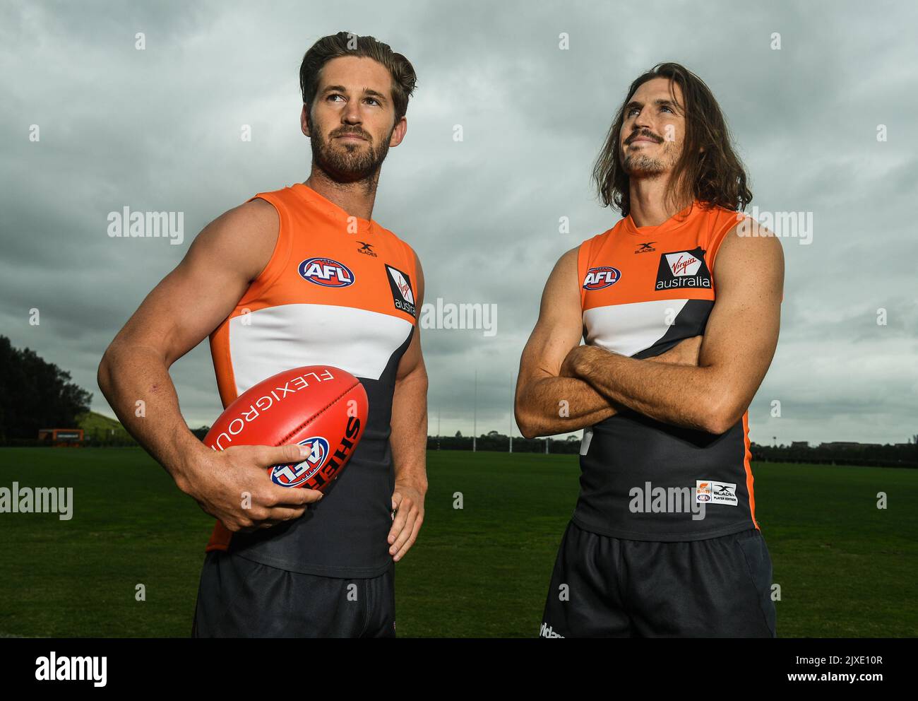 Callan Ward (left) and Phil Davis co captains and part of the 2018 ...