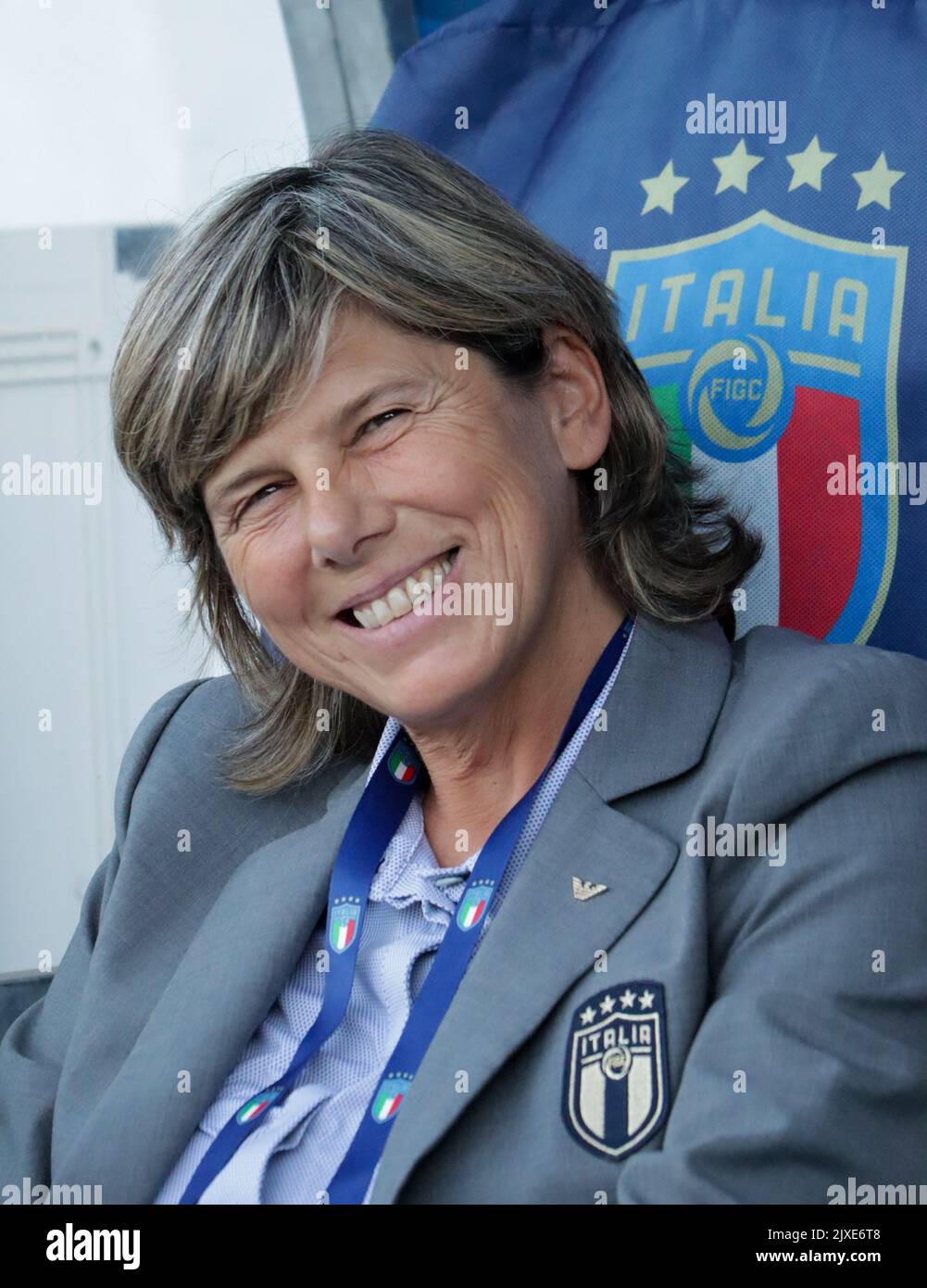 Ferrara, Milena Bertolini Head Coach of Italy, Italy vs Romania Womens ...