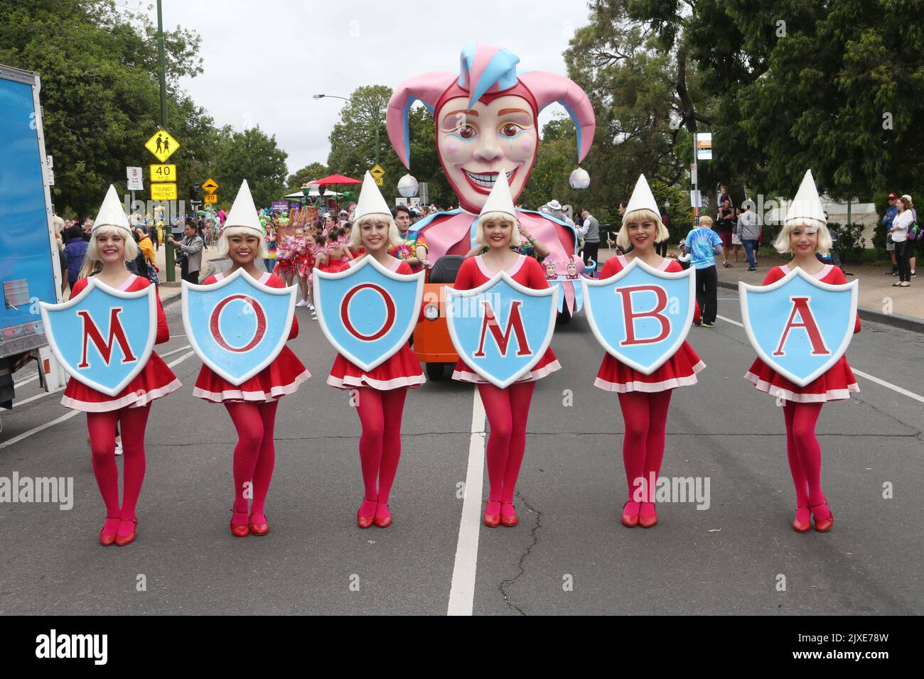 Participants in the 2018 Moomba parade in Melbourne, Monday, March 12 ...
