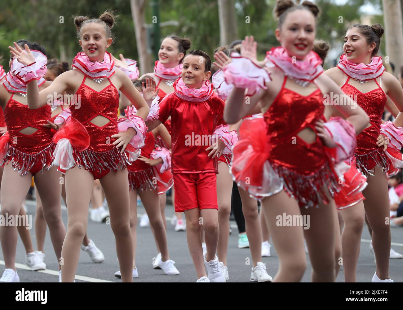 Participants in the 2018 Moomba parade in Melbourne, Monday, March 12 ...