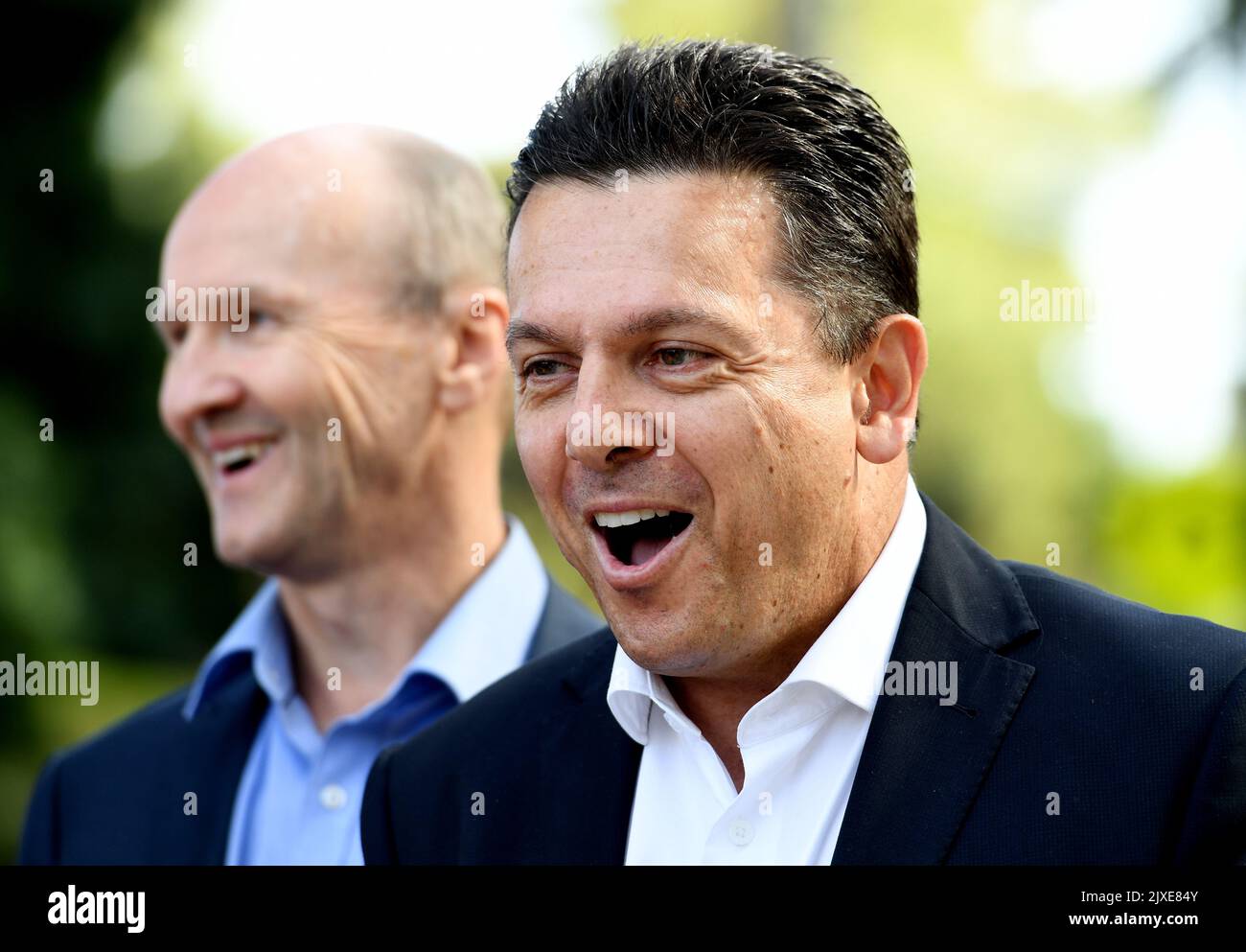 SA-Best Leader Nick Xenophon (right) with SA-Best candidate Graham ...