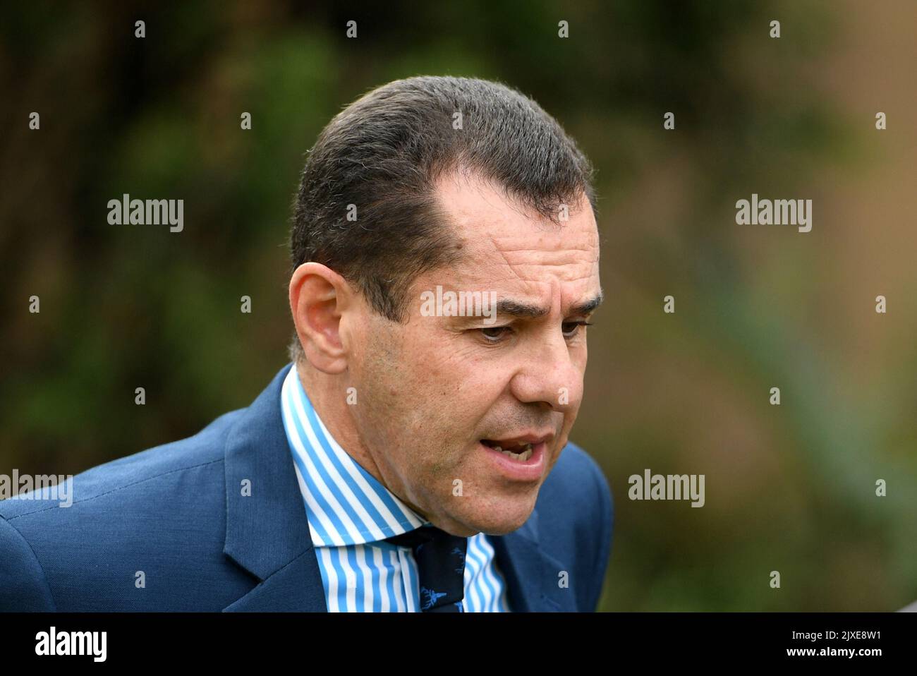 Mark Caleo leaves the NSW Supreme Court at Darlinghurst, Sydney ...