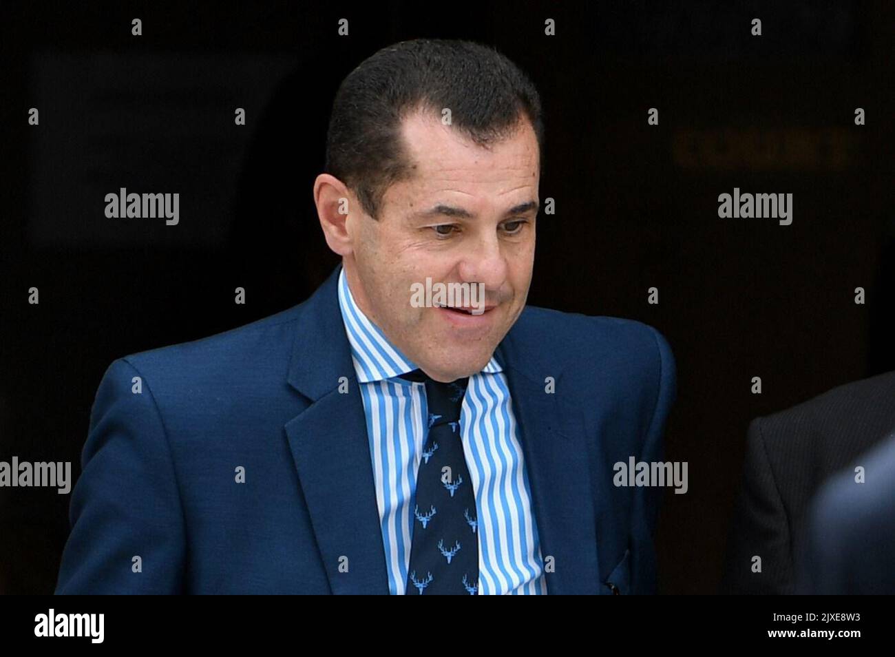Mark Caleo leaves the NSW Supreme Court at Darlinghurst, Sydney ...