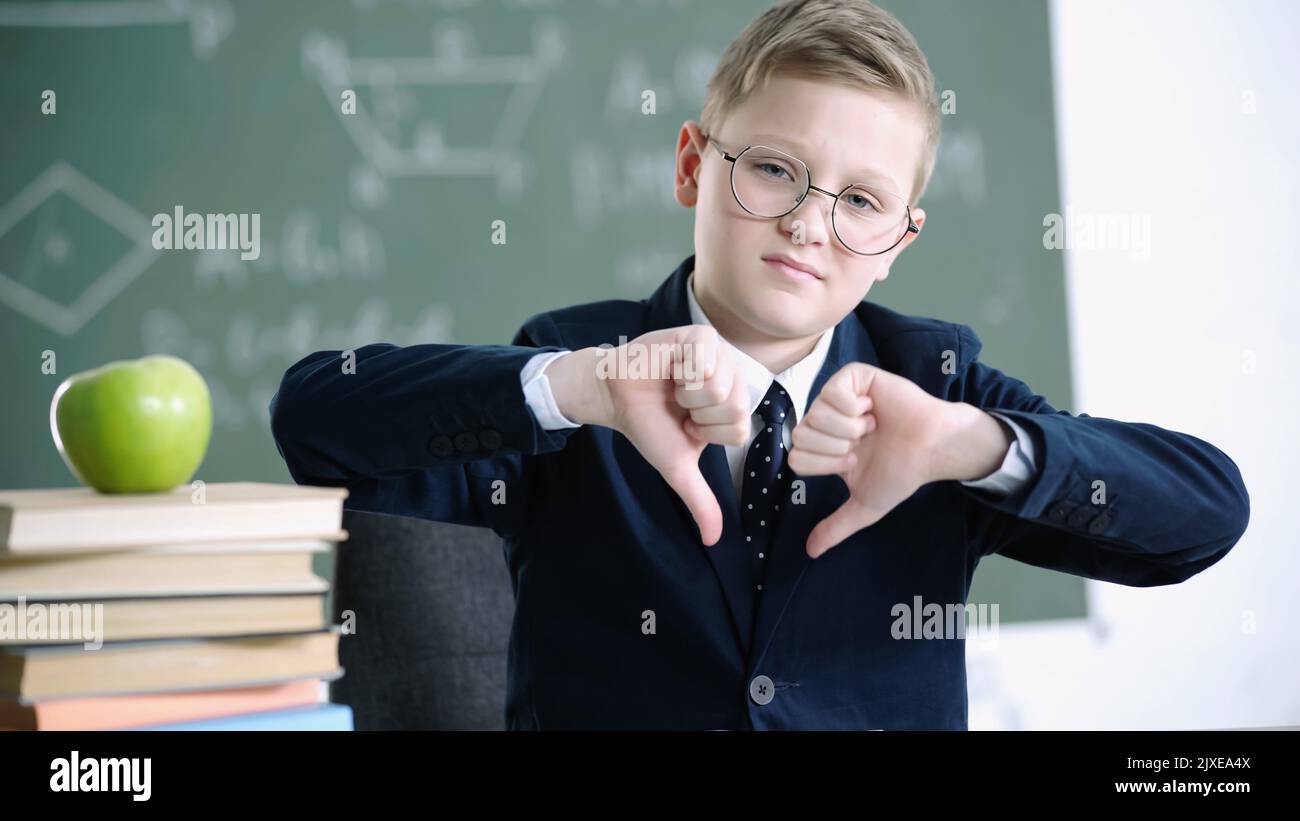 Child showing dislike to food hi-res stock photography and images - Alamy