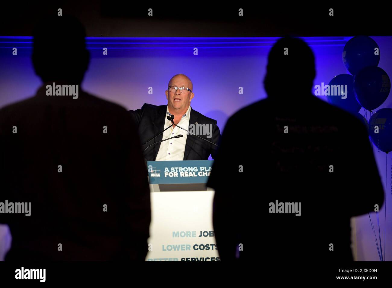 Shadow Minister for Primary Industries David Ridgeway during the South ...
