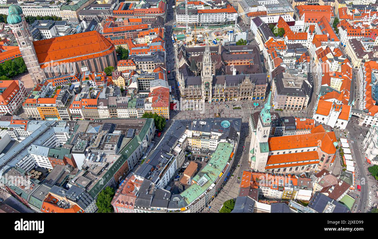 Marienplatz architecture hi-res stock photography and images - Alamy