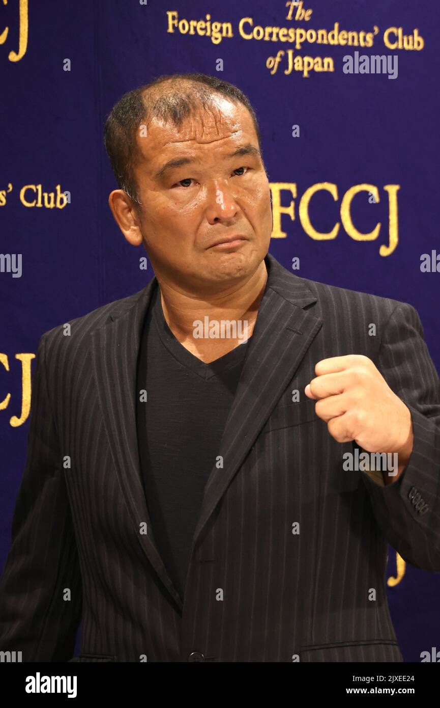 Tokyo, Japan. 7th Sep, 2022. Japanese professional wrestler Masato ...