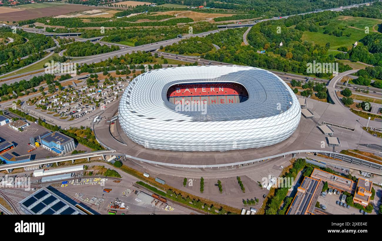 Allianz arena munich architecture hi-res stock photography and images ...