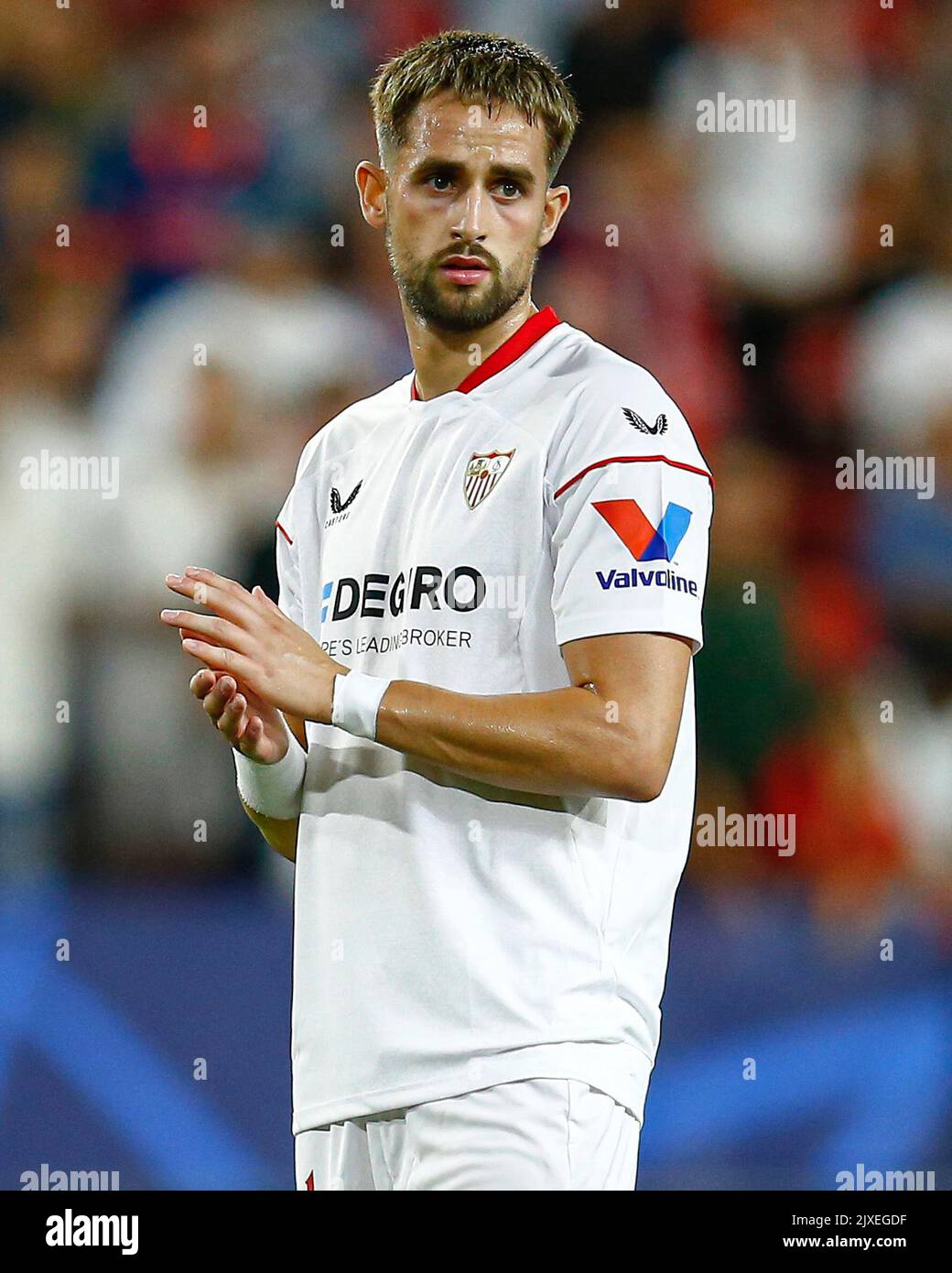 Adnan Januzaj of Sevilla FC during the UEFA Champions League Group G ...