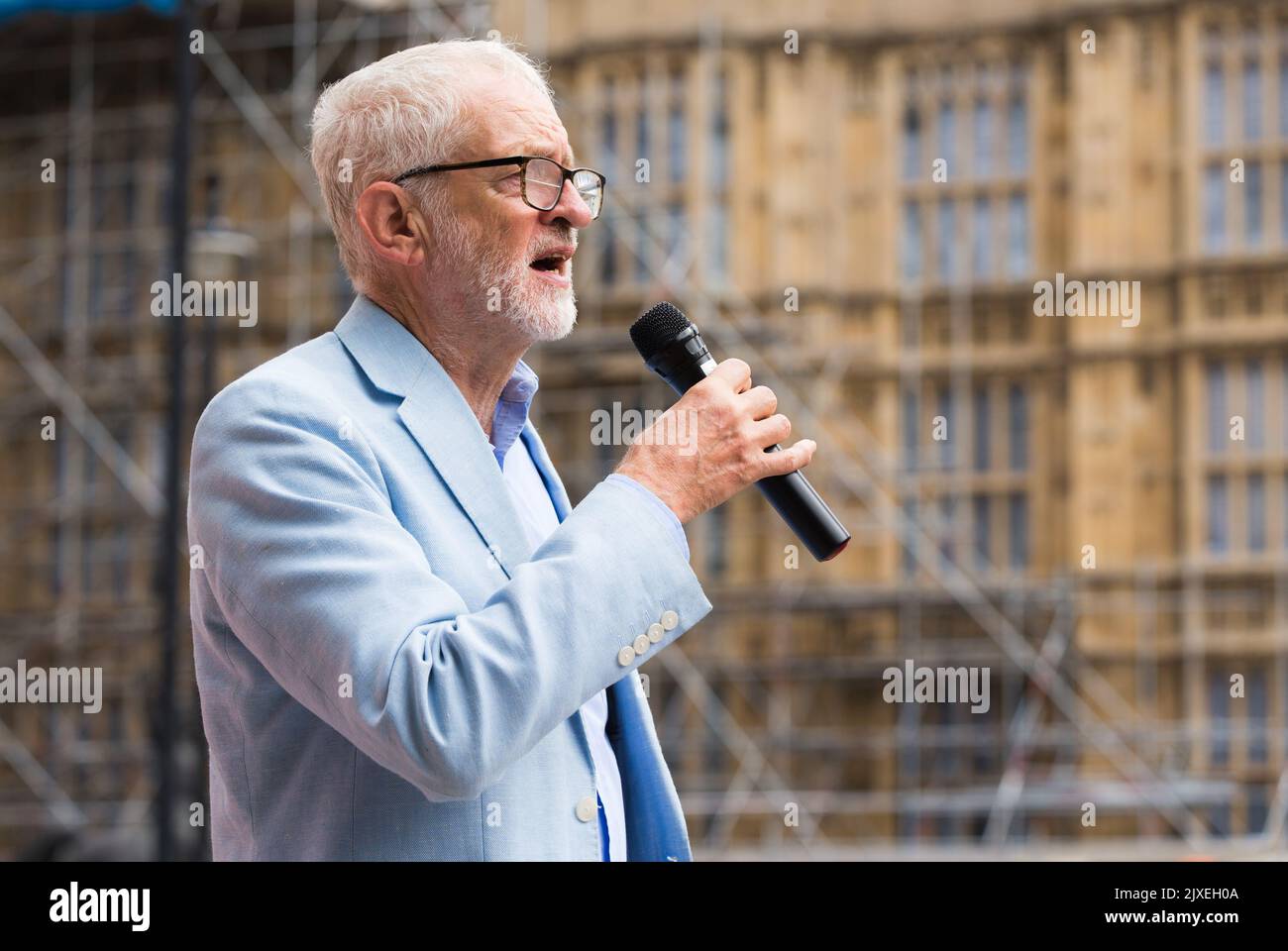 London UK 6th September, 2022. independent MP Jeremy Corbyn at the ...