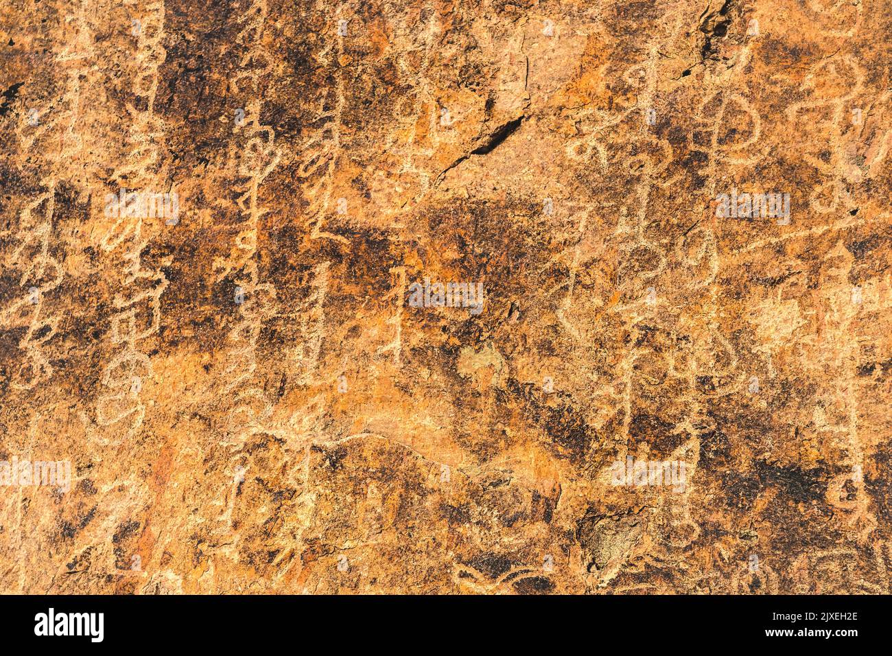 Rock inscriptions presumably in ancient Sanskrit. unesco heritage site ...