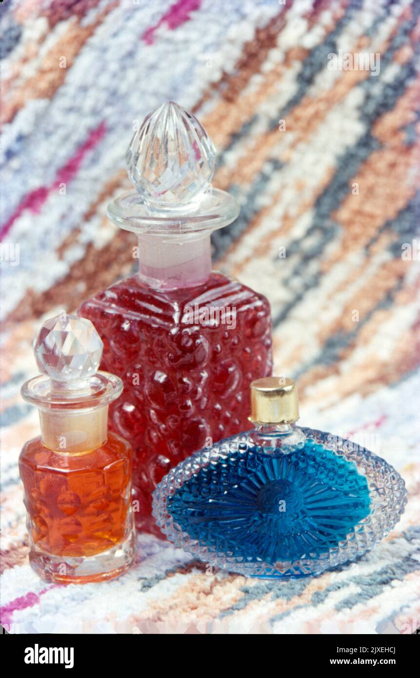 Perfume, Attar Bottles Stock Photo - Alamy