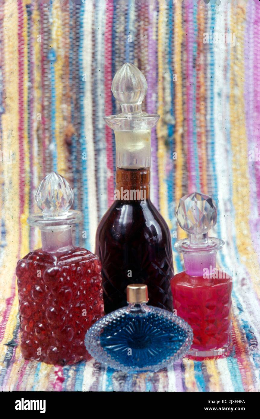 Perfume, Attar Bottles Stock Photo - Alamy